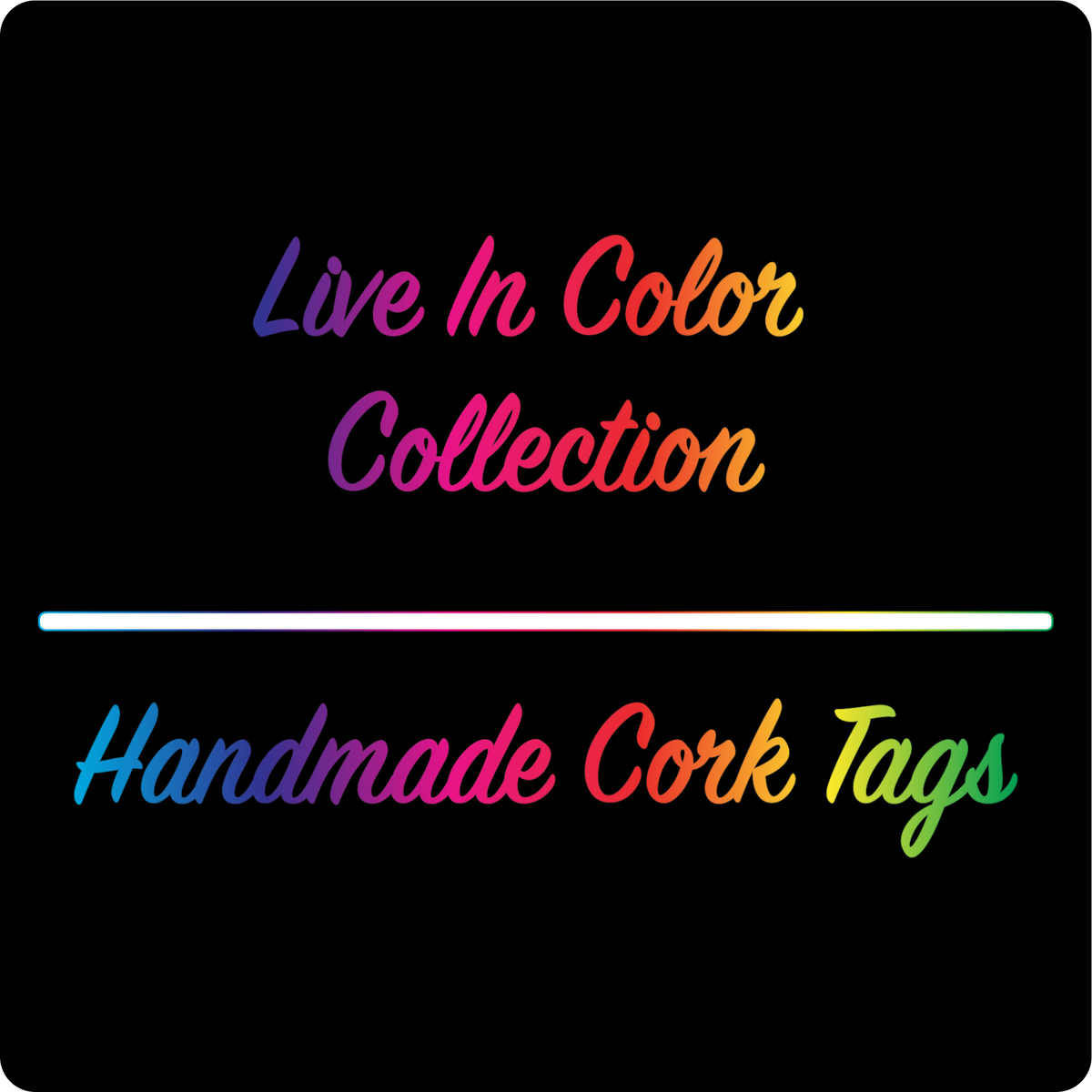 "Handmade" Radiant Gradient - Denim Blue Cork (10 Pack) – The Heartwood ...